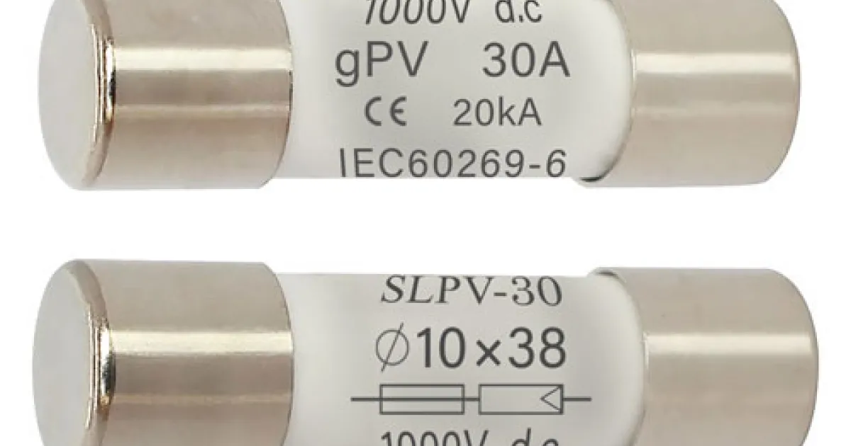 FUSE 30A 1000Vdc SLPV-30, MEZEEN