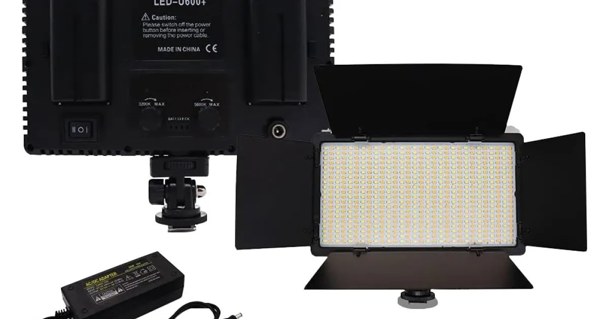Professional Photo & Video LED Light Kit, Pro LED 800