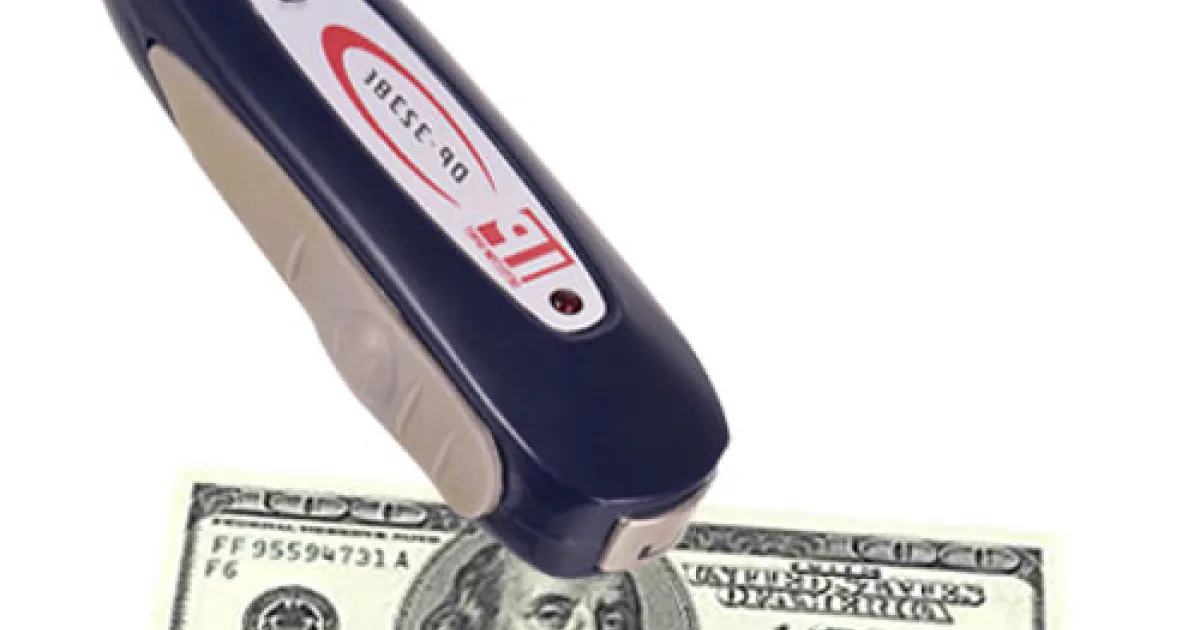 2 In1 Mini Money Detector with MG & UV Light