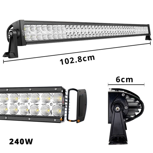Off-Road Double-Raw LED Light Bar 240W