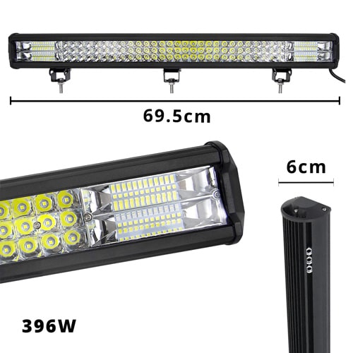 LED Headlight Bar 396W