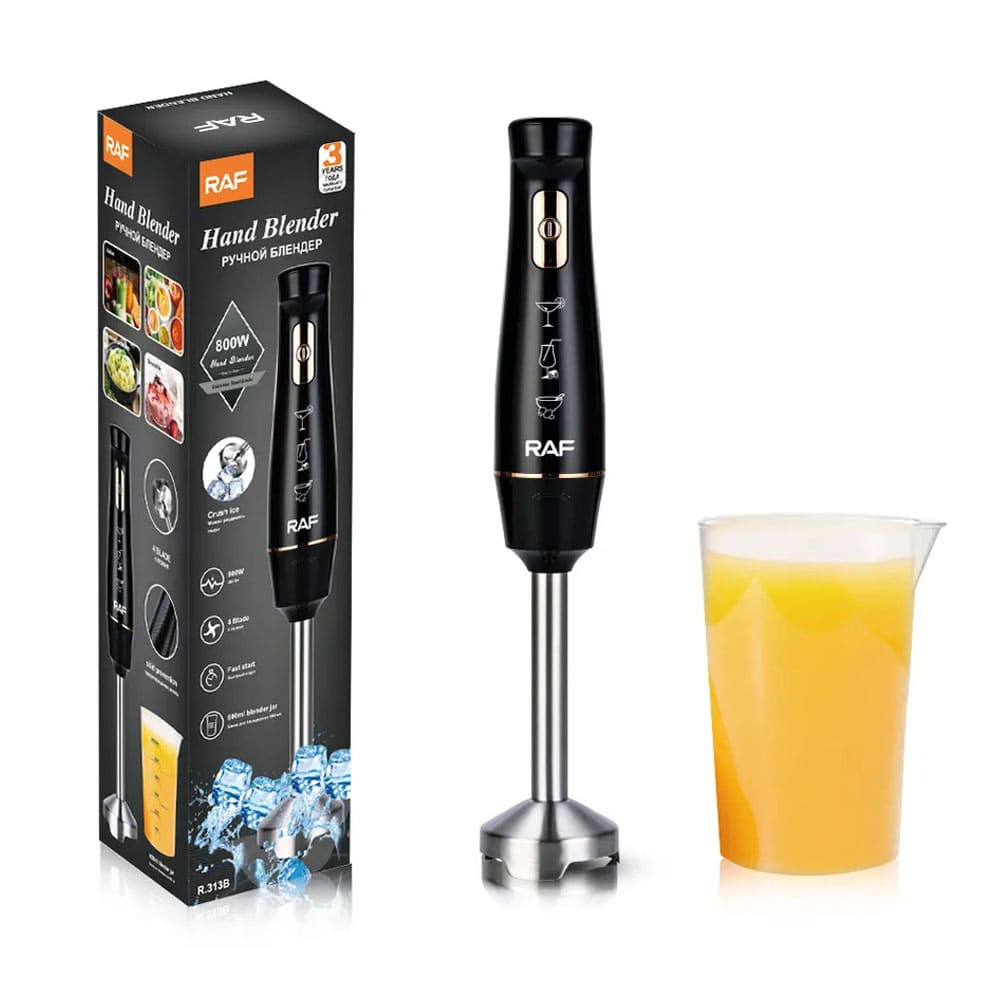 R313B Hand Blender 800W With Cup 600mL