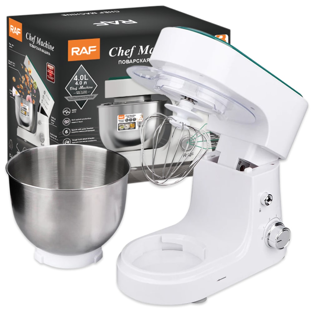 RAF R6611G Chef Food Processor Machine 800W 4L