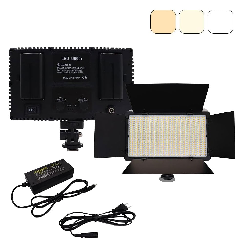 Professional Photo & Video LED Light Kit, Pro LED 800