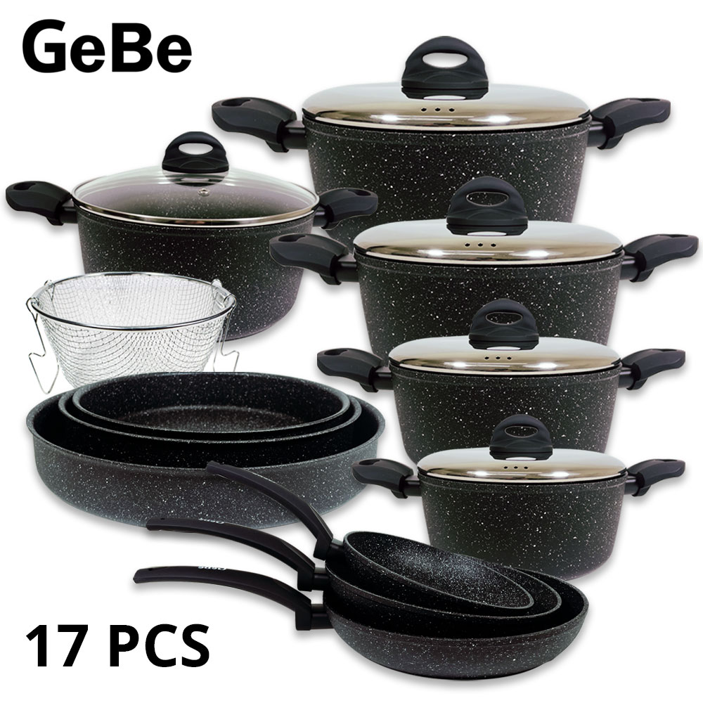 17PC Cook Ware Set, GeBe