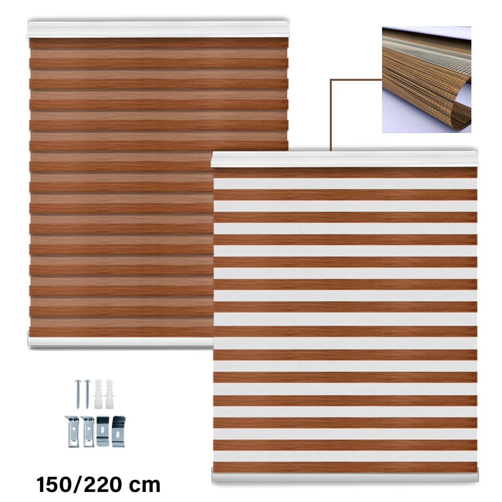 Day & Night Duo Roller Blinds 150(w)*220(H) cm